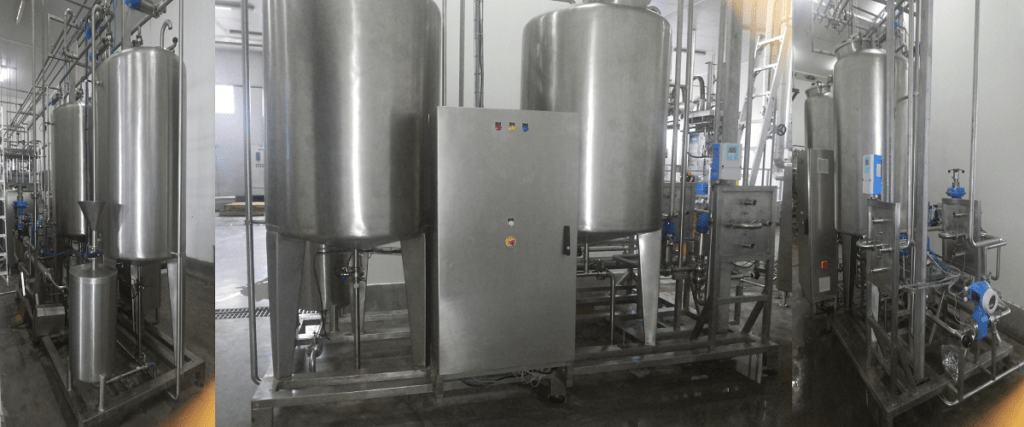 CLEAN IN PLACE SYSTEMS (CIP UNITS)